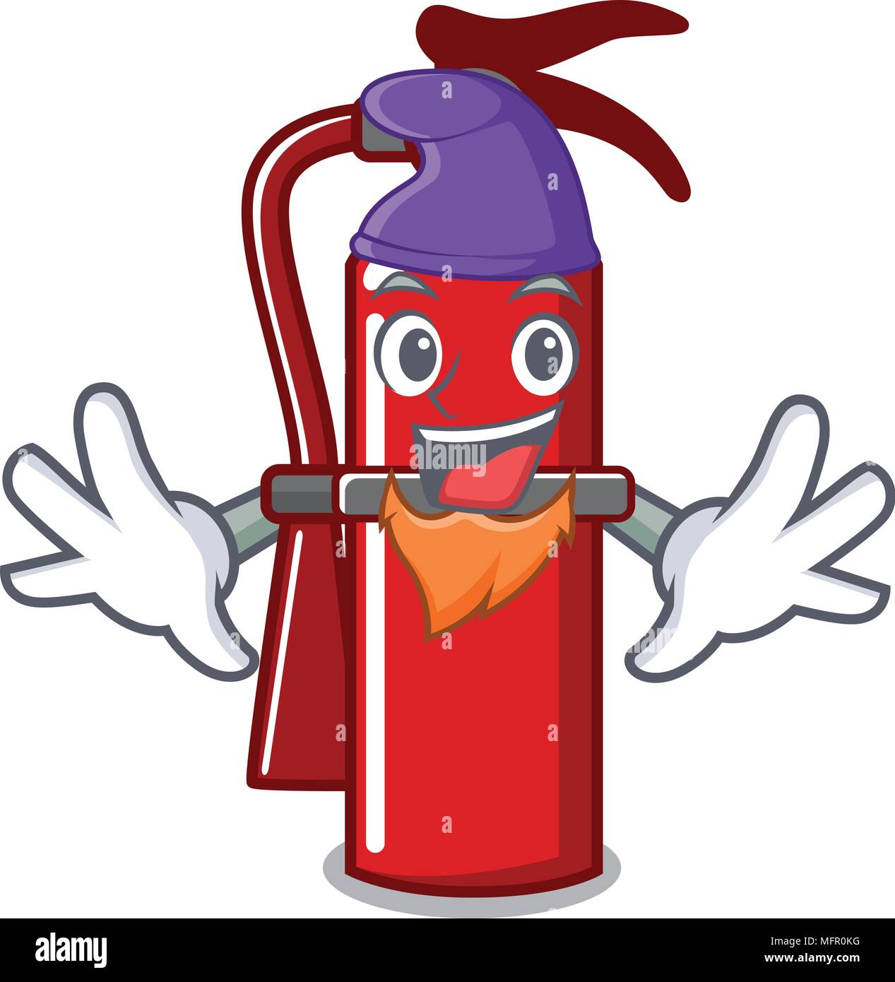 Elf fire extinguisher character cartoon Stock Vector Image & Art - Alamy