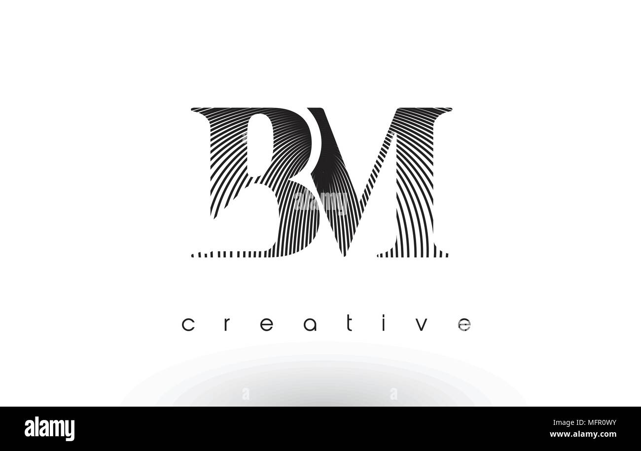 Bm logo design hi-res stock photography and images - Alamy