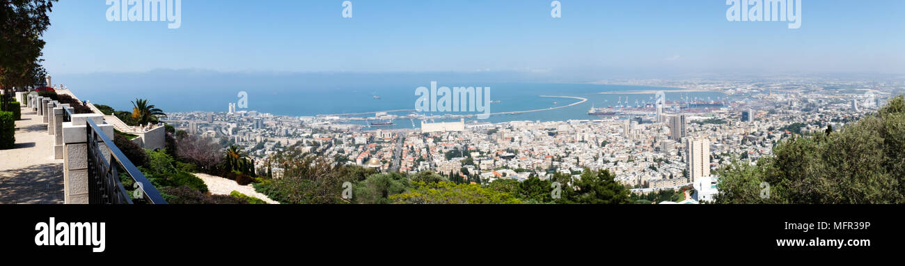 City View, Haifa, israel Stock Photo - Alamy
