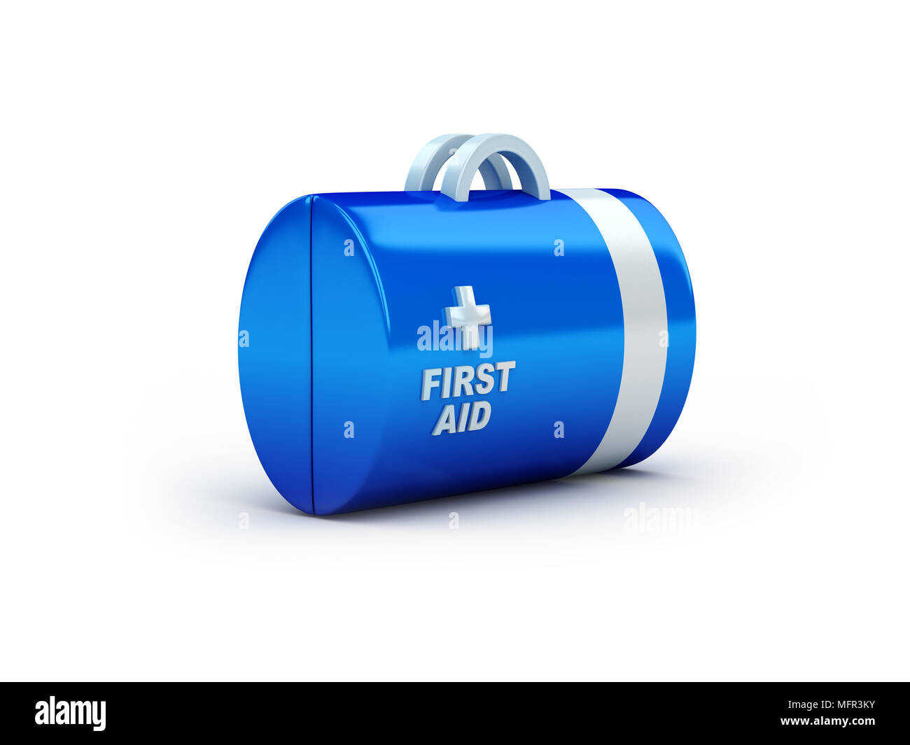 3D first aid kit Stock Photo - Alamy