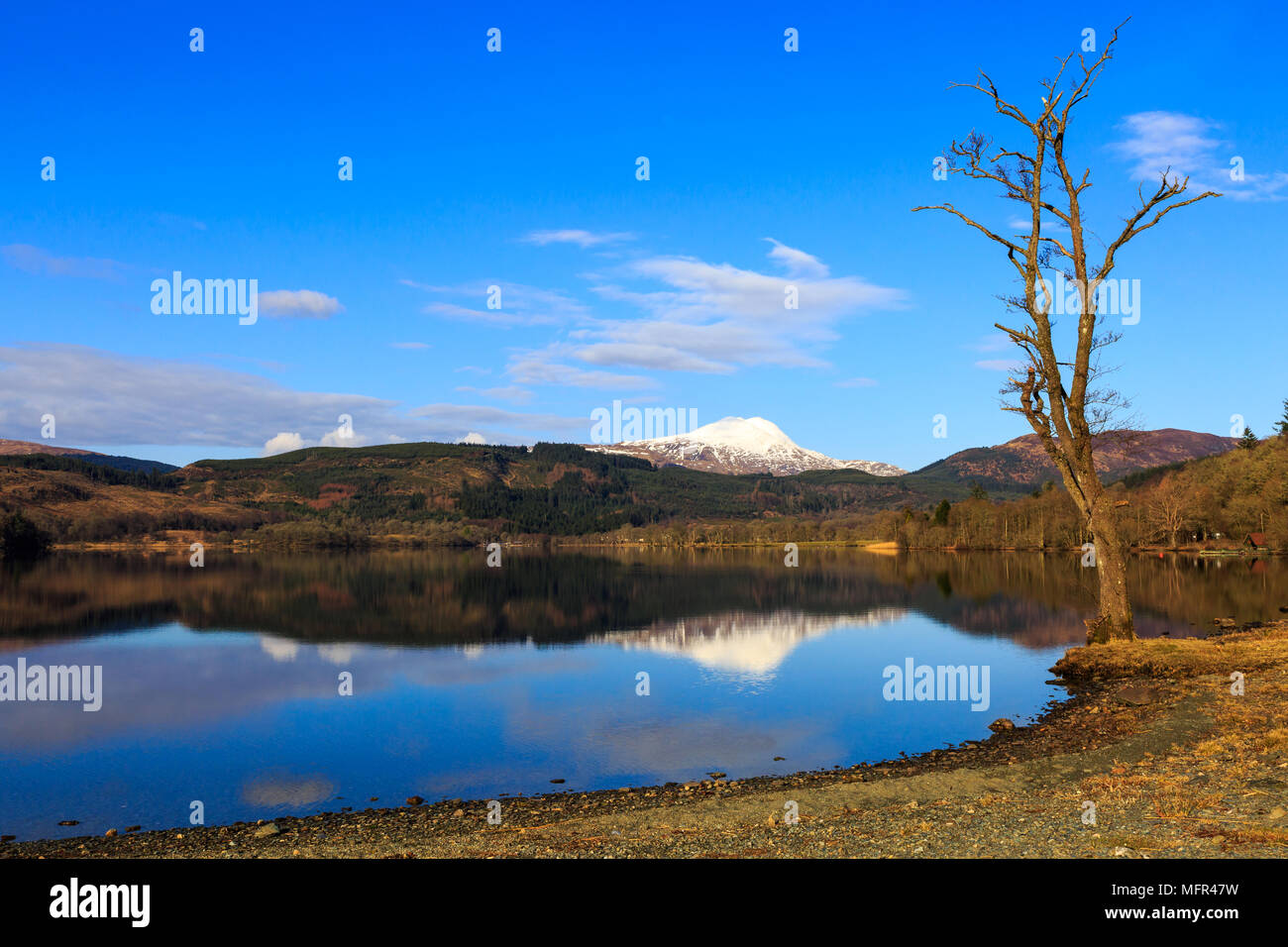 Still loch landscape hi-res stock photography and images - Alamy
