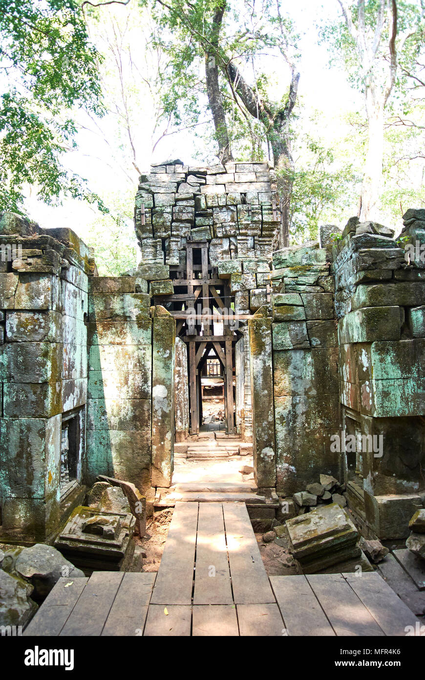 Koh Ker is situated between the southern slopes of the Dangrek ...