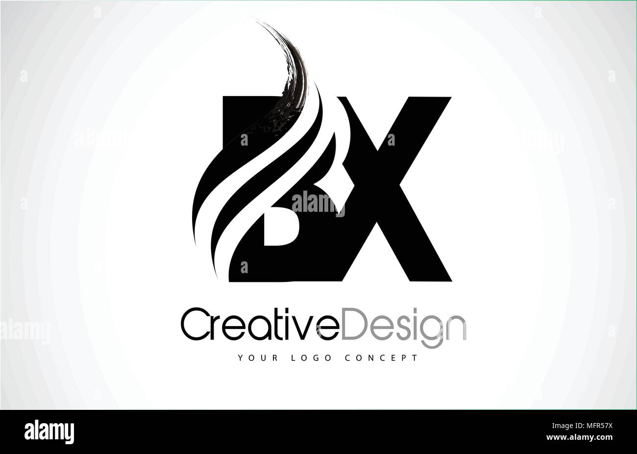 Bx logo design hi-res stock photography and images - Alamy