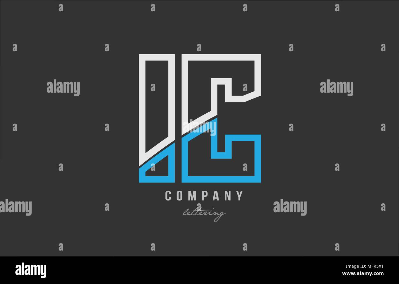 Letter ic Stock Vector Images - Alamy