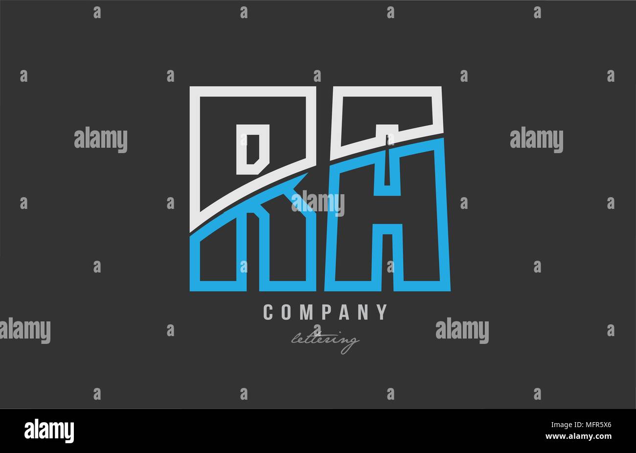 Blue and white ra Stock Vector Images - Alamy