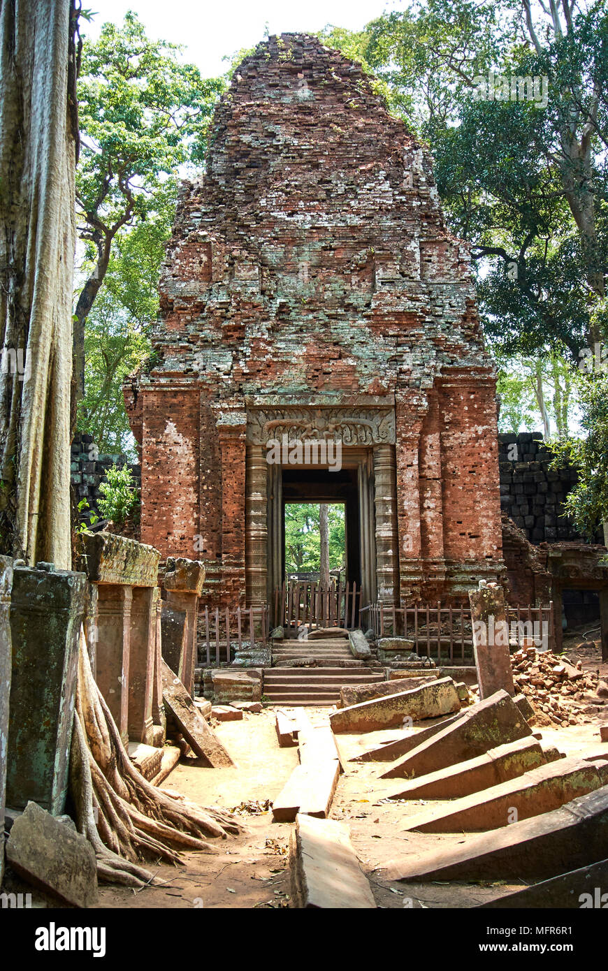 Koh Ker is situated between the southern slopes of the Dangrek ...