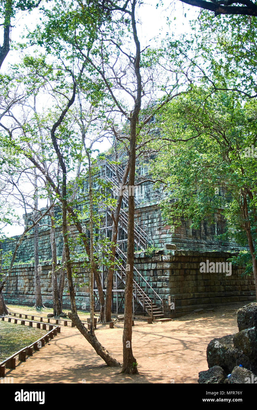 Koh Ker is situated between the southern slopes of the Dangrek ...