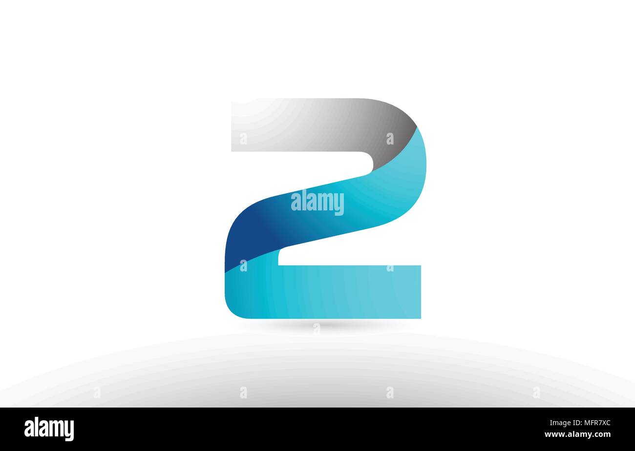 3d 2 number Stock Vector Images - Alamy