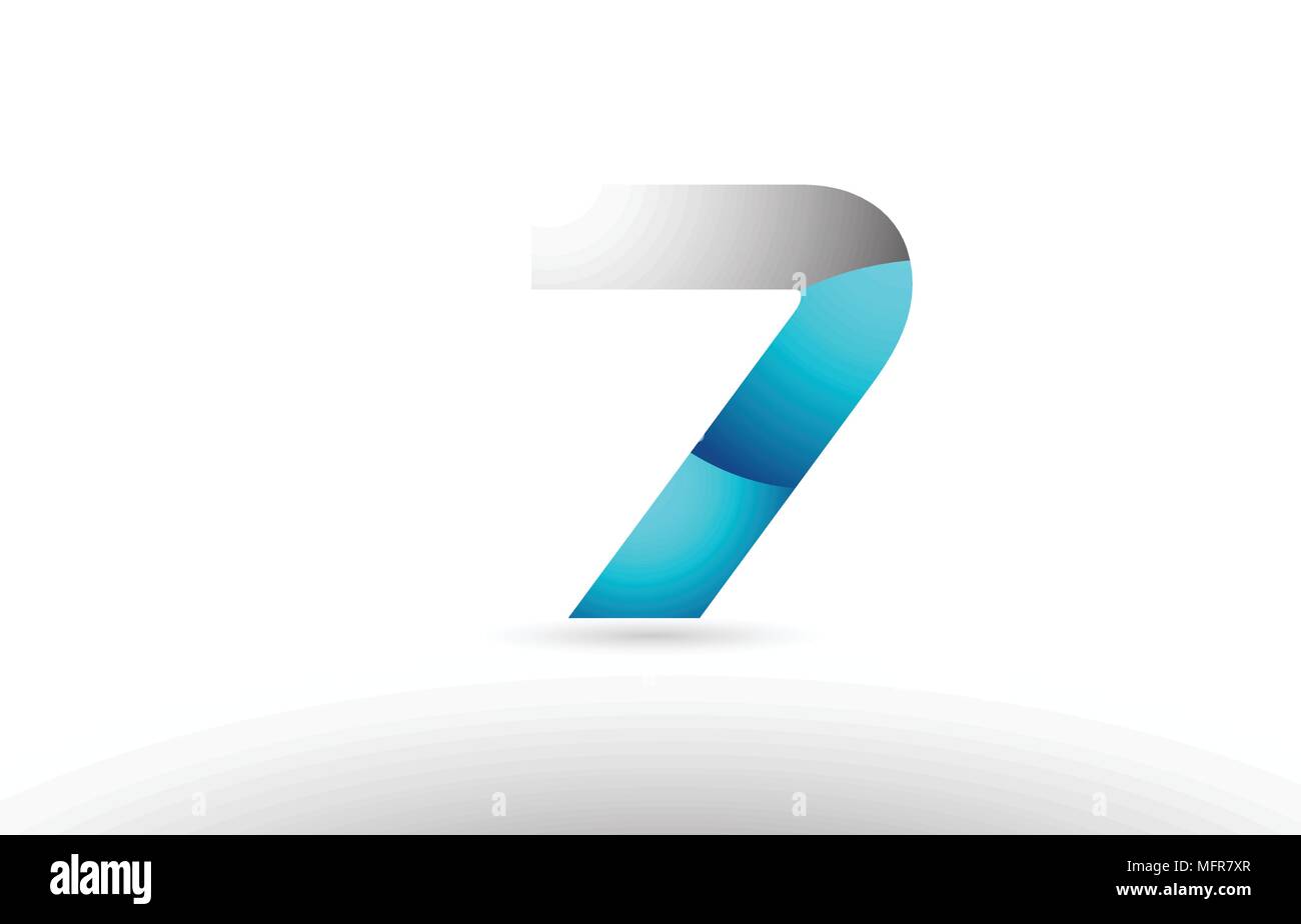 3d number 7 Stock Vector Images - Alamy