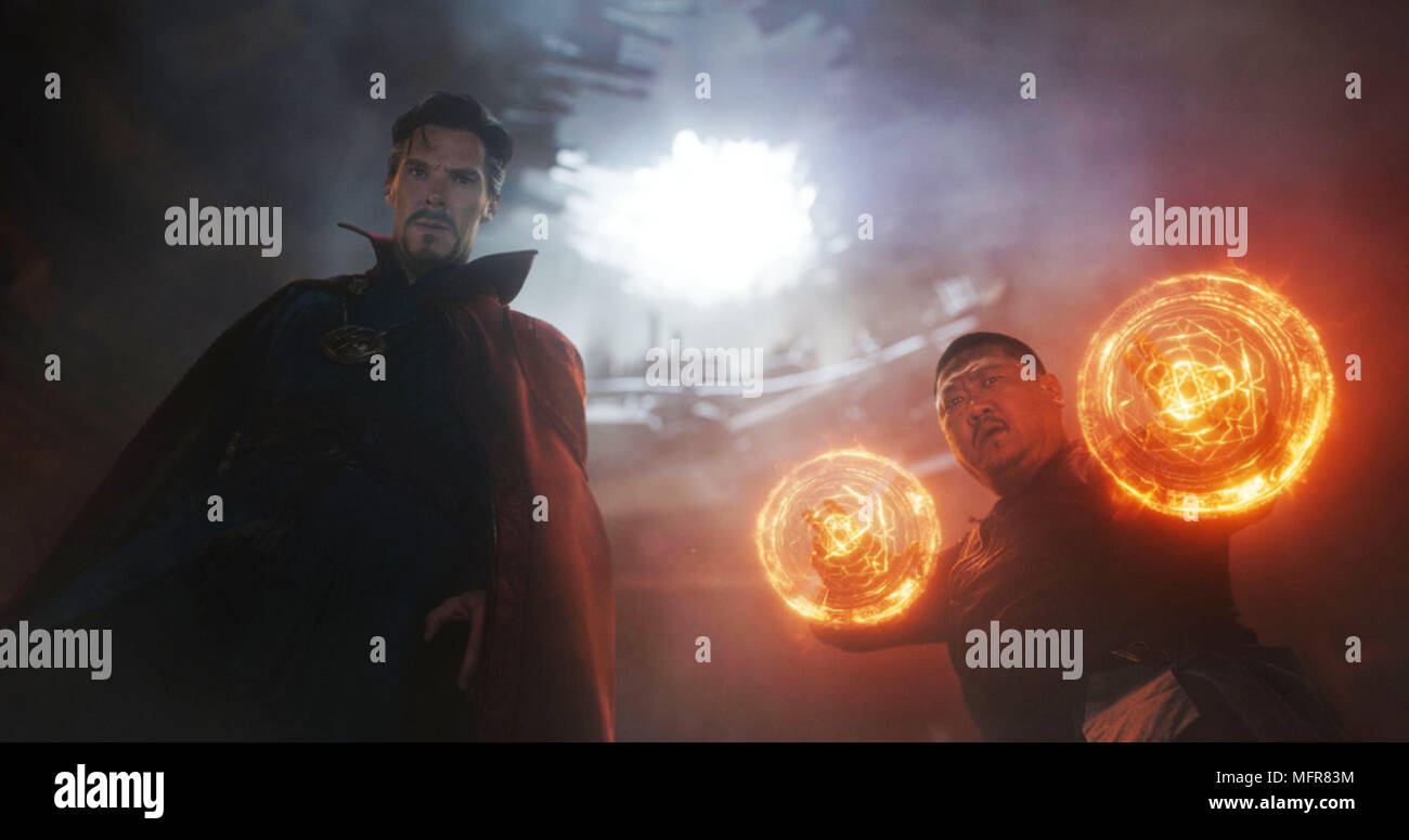AVENGERS: INFINITY WAR (2018) BENEDICT CUMBERBATCH BENEDICT WONG ...