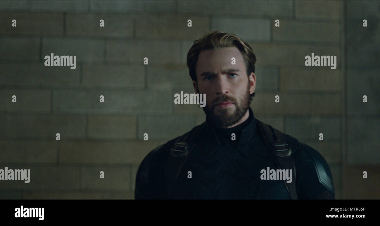 AVENGERS: INFINITY WAR (2018) CHRIS EVANS ANTHONY RUSSO (DIR) JOE RUSSO ...