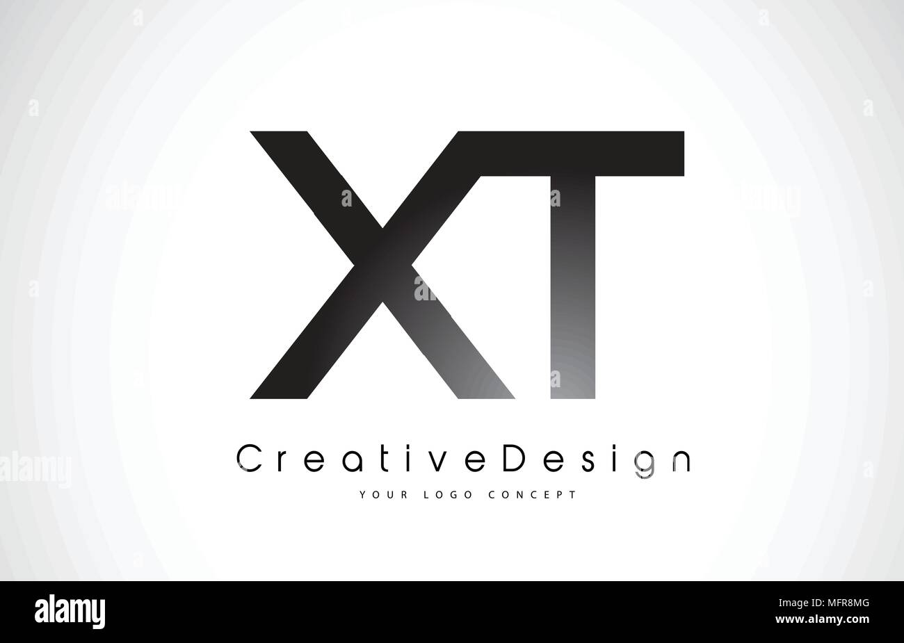 Xt letters Stock Vector Images - Alamy
