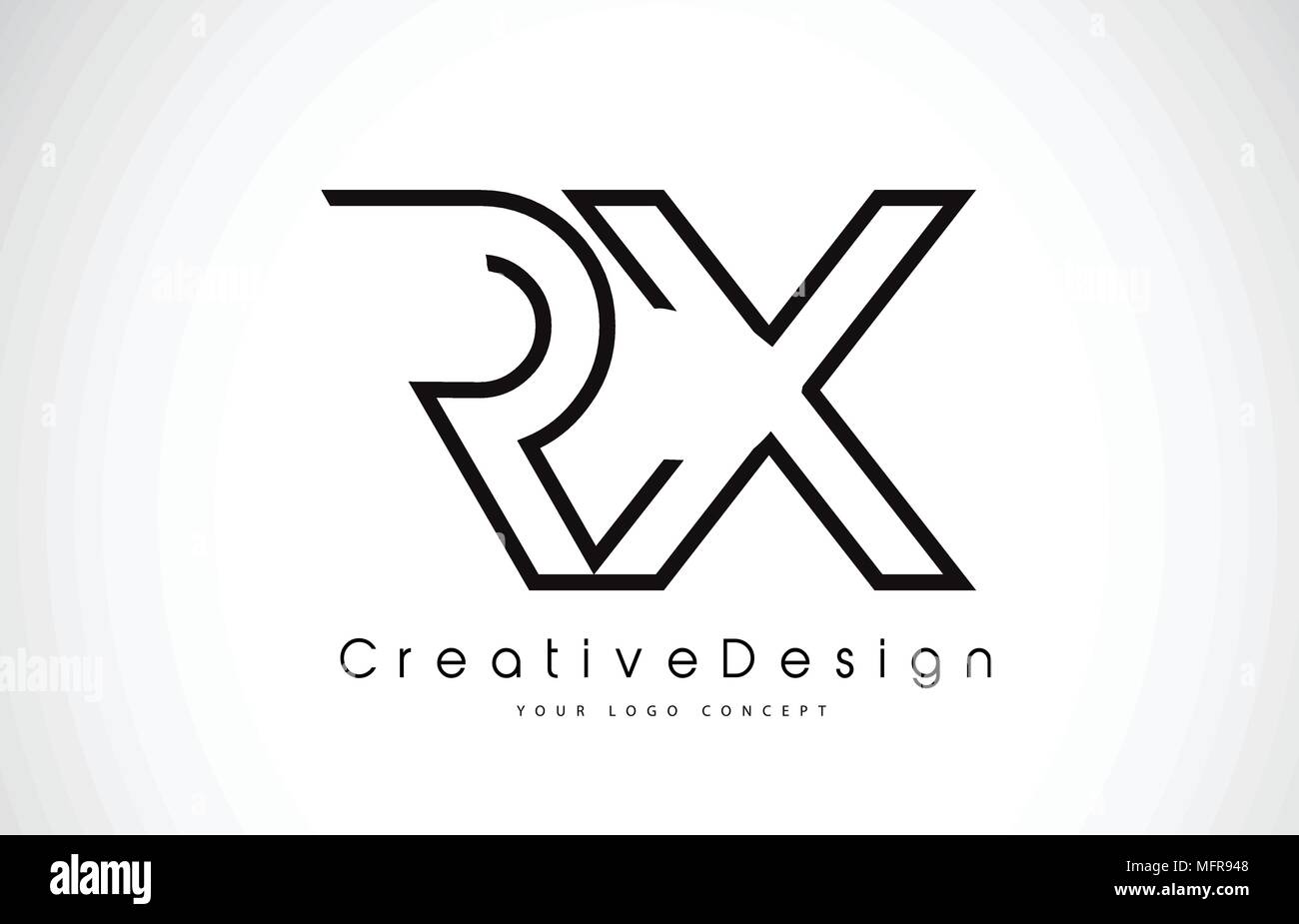 Rx logo hi-res stock photography and images - Alamy