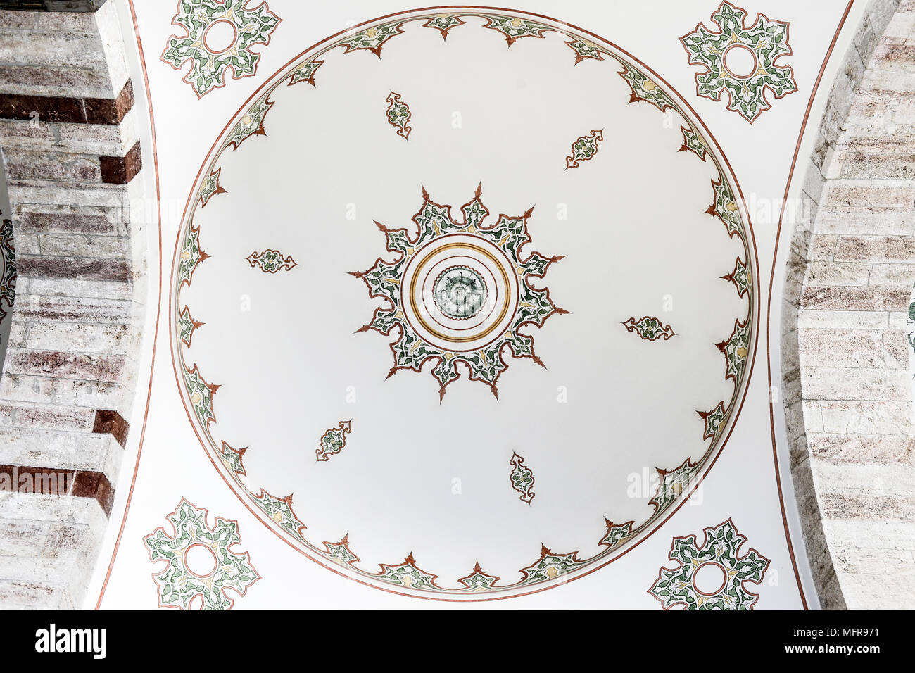 Ornate painted ceiling tiles hi-res stock photography and images - Alamy