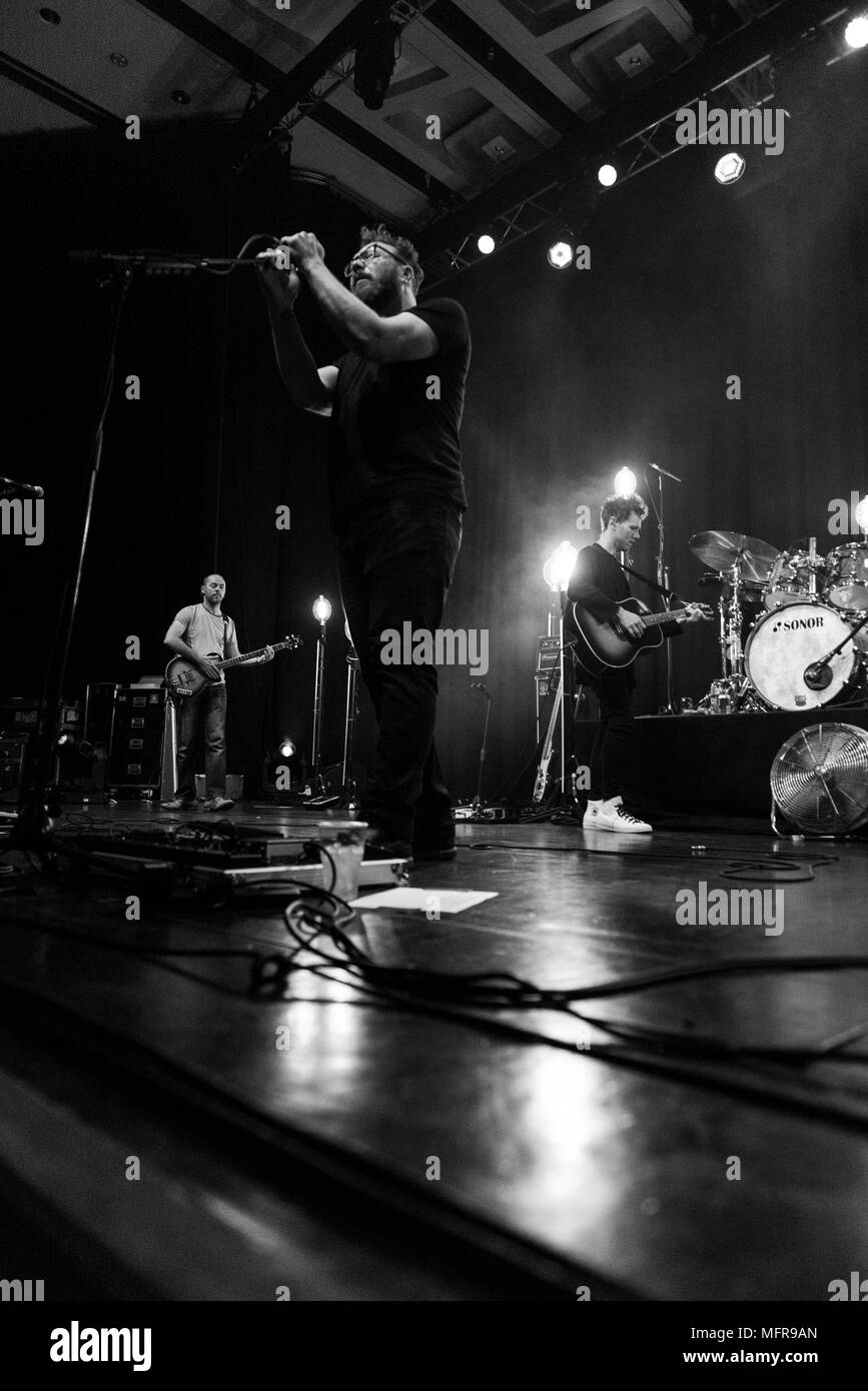 British Indie rock band Gomez playing their award-winning album Bring ...