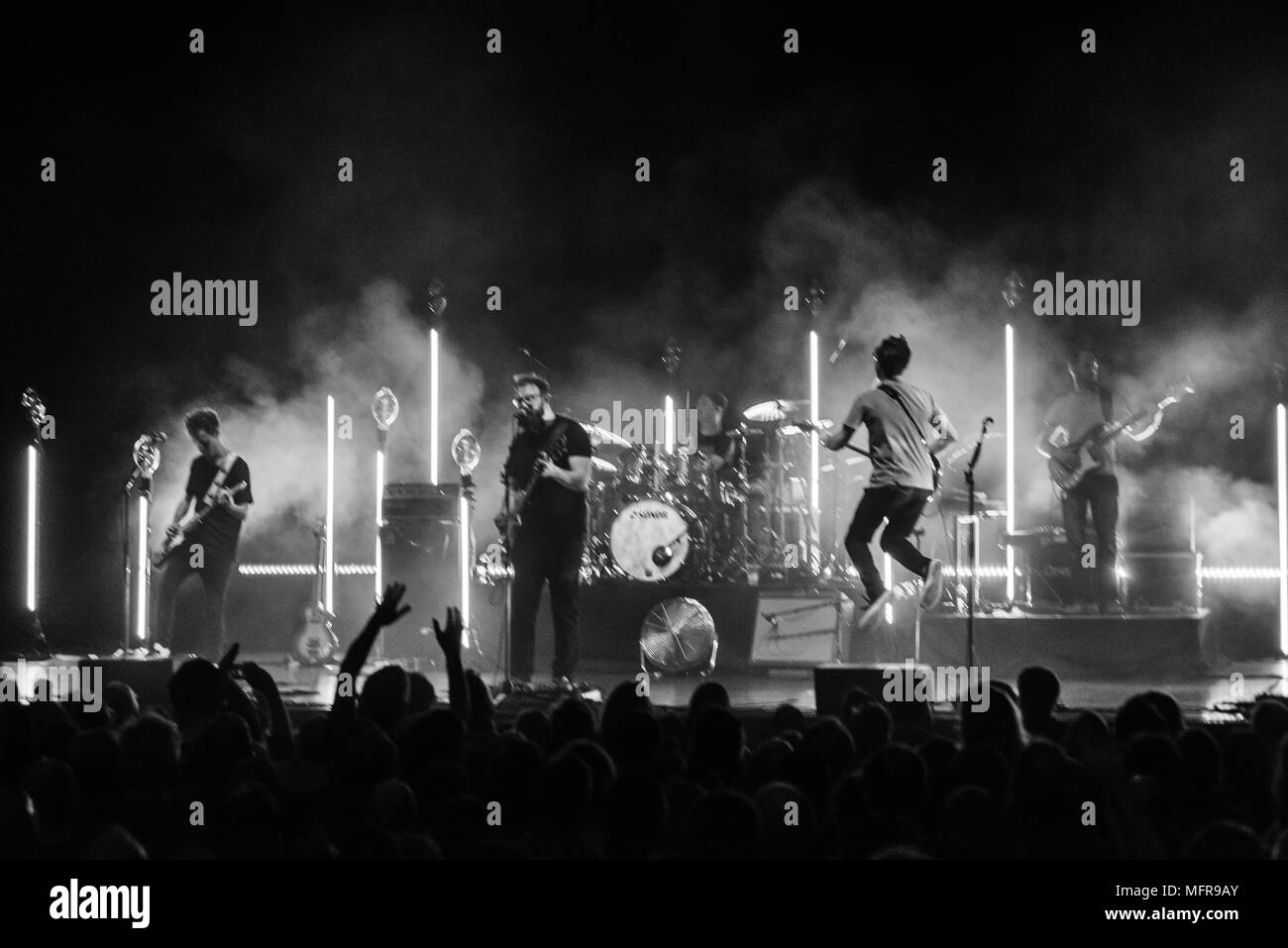 Live on album cover Black and White Stock Photos & Images - Alamy