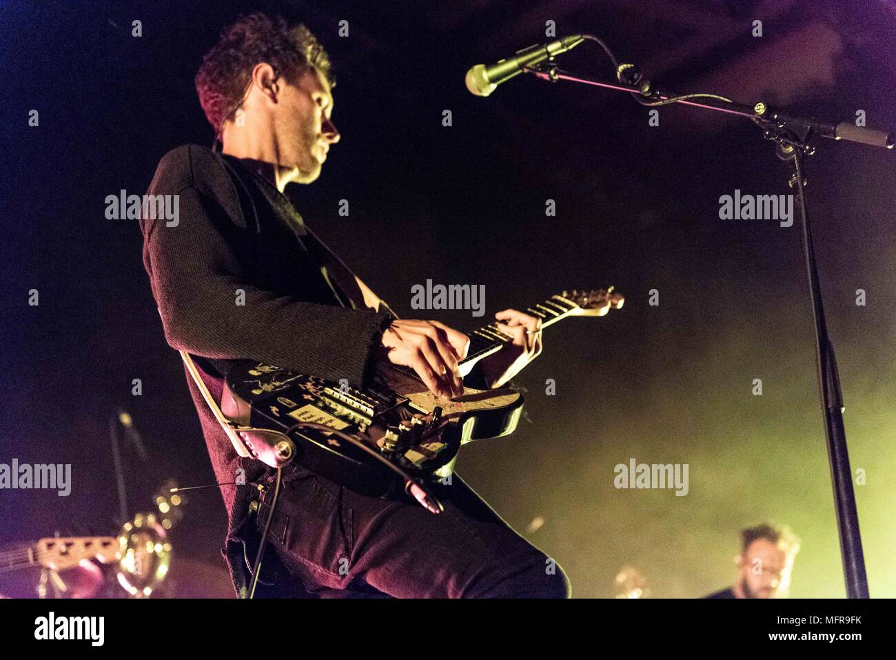 British Indie rock band Gomez playing their award-winning album Bring ...