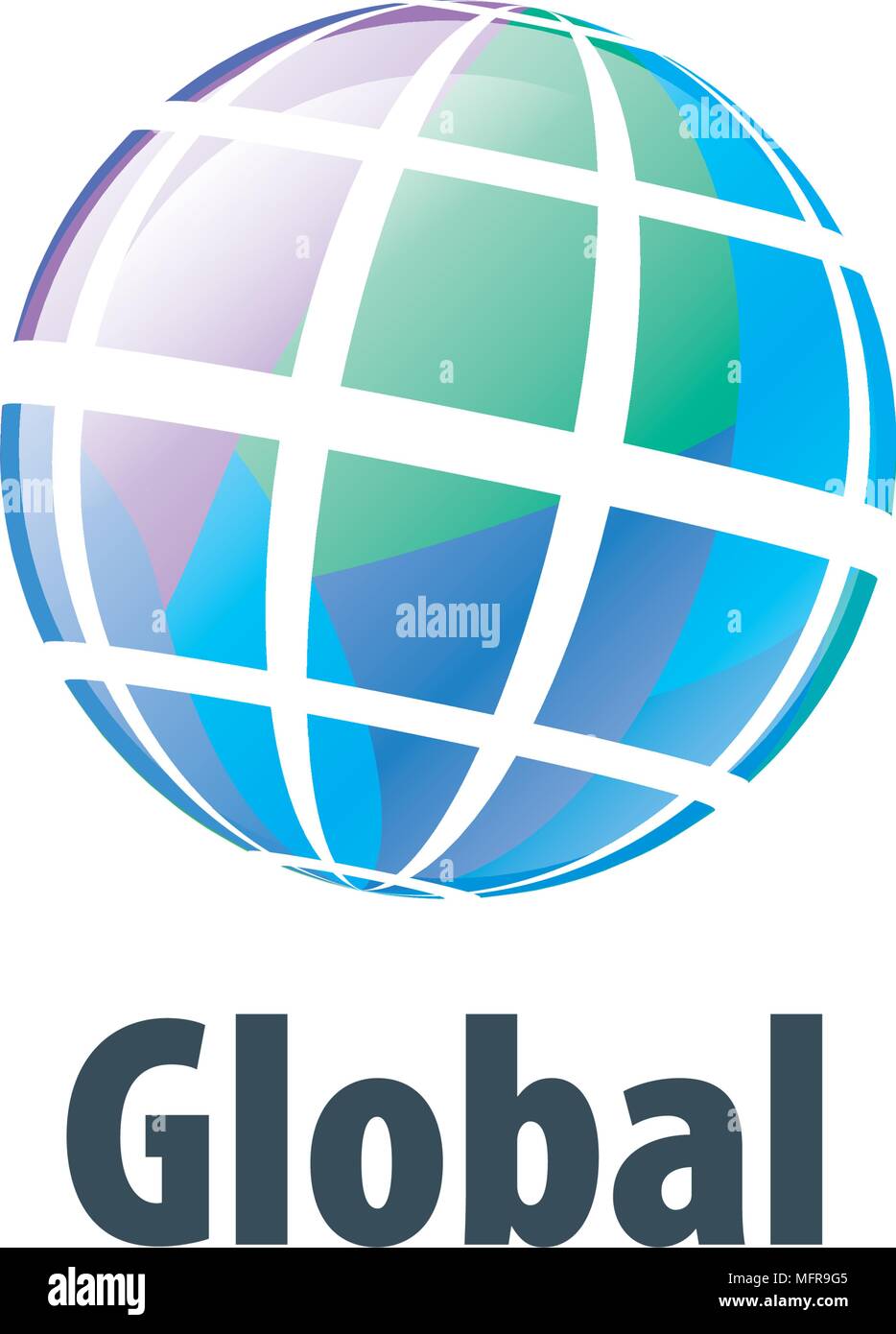 vector logo globe Stock Vector Image & Art - Alamy