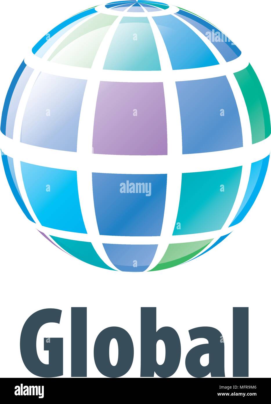 vector logo globe Stock Vector Image & Art - Alamy