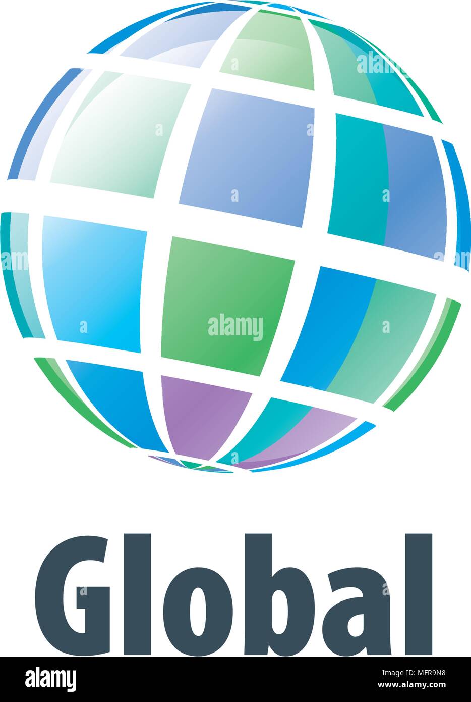 vector logo globe Stock Vector Image & Art - Alamy