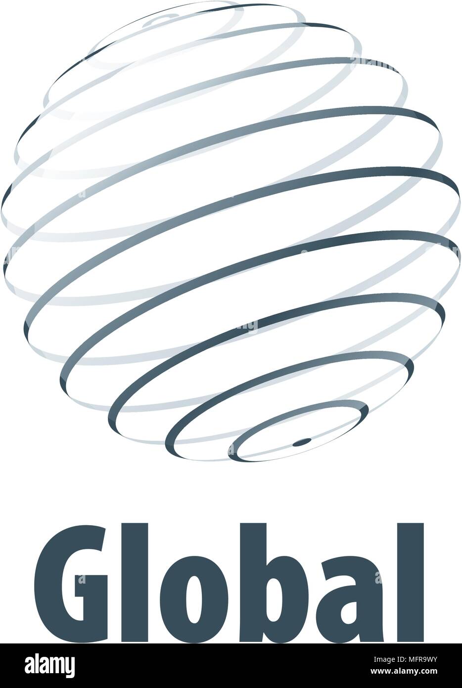 vector logo globe Stock Vector Image & Art - Alamy