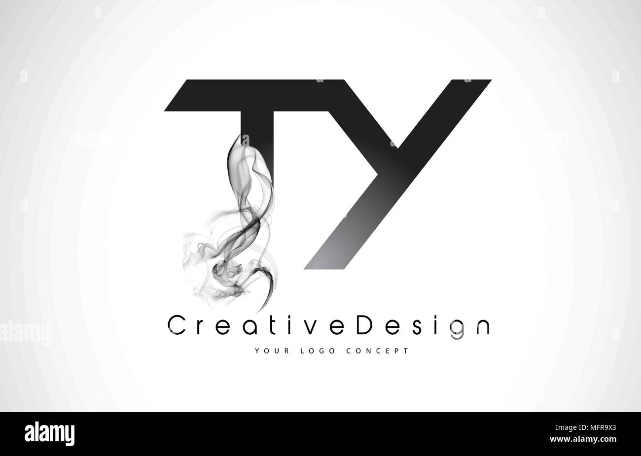 Ty letter Stock Vector Images - Alamy