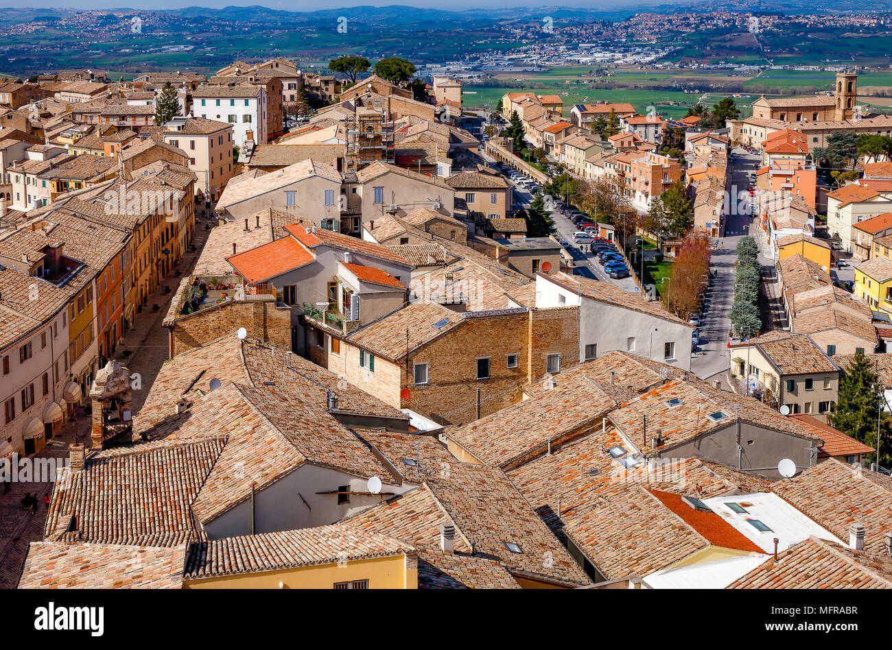 Recanati italy hi-res stock photography and images - Alamy