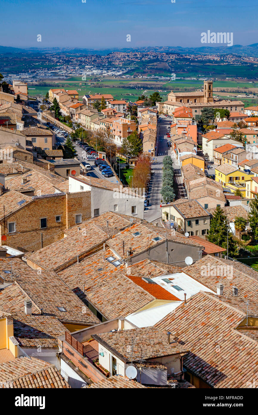 Recanati view hi-res stock photography and images - Alamy