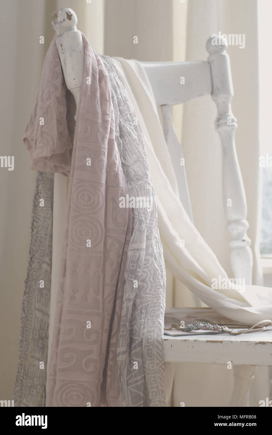 Draped fabric chair hi-res stock photography and images - Alamy