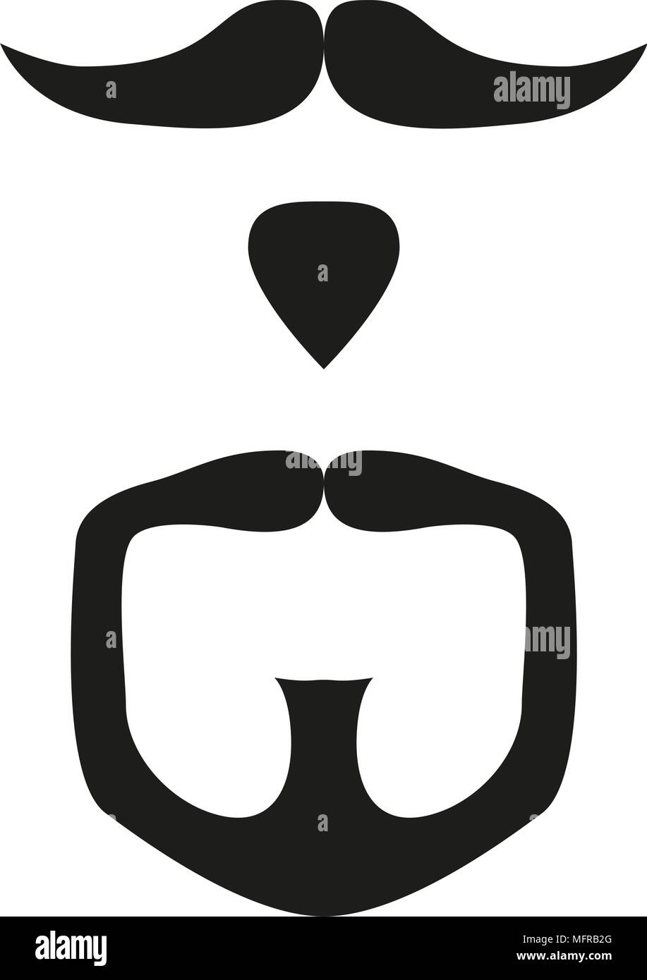Goatee Vector