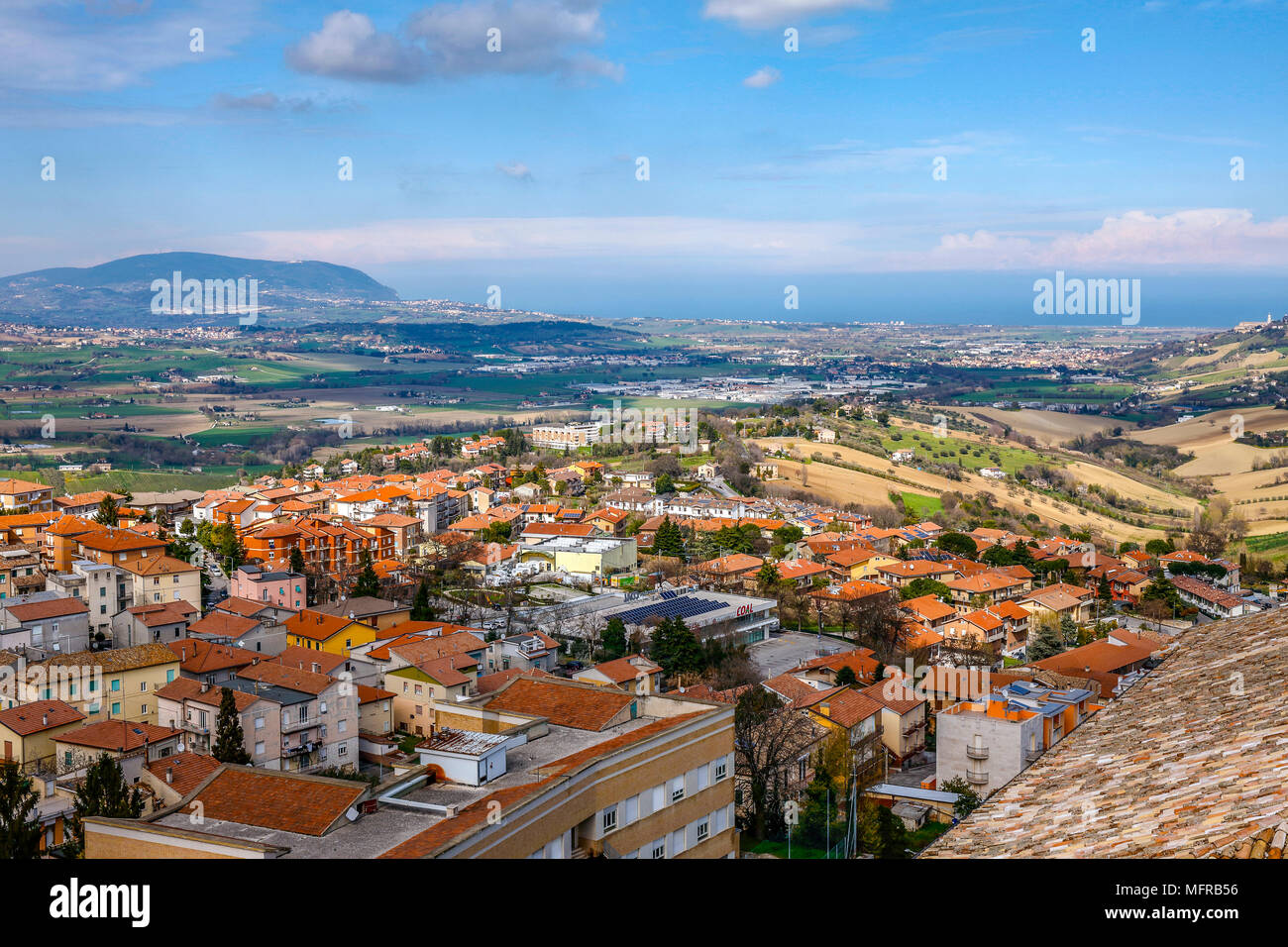 Recanati view hi-res stock photography and images - Alamy