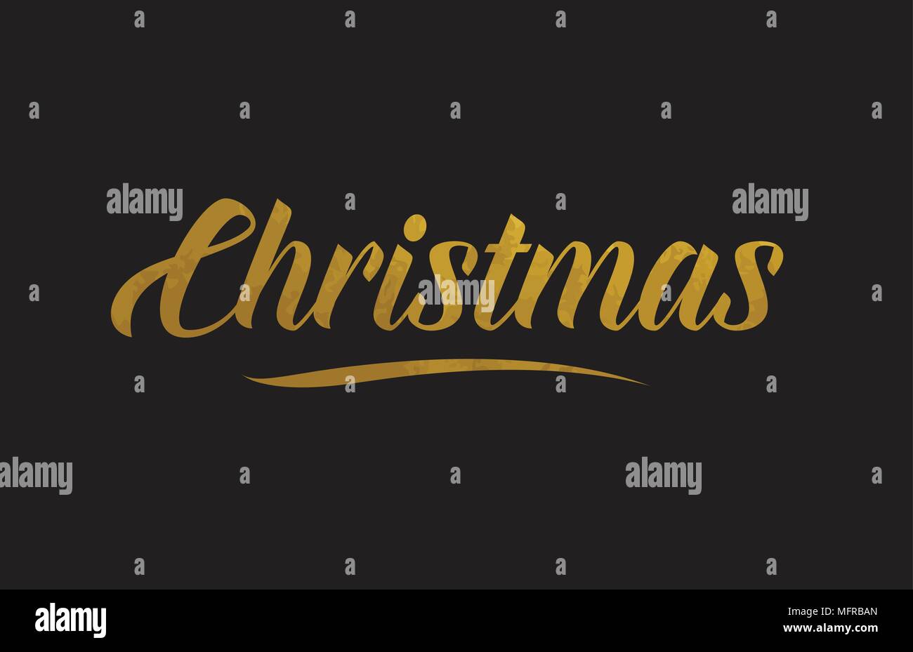Christmas gold golden word texture text suitable for card, brochure or ...