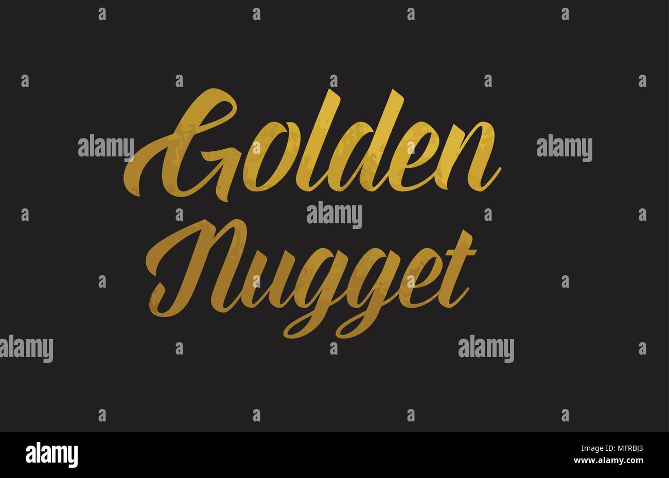 Nugget logo hi-res stock photography and images - Alamy