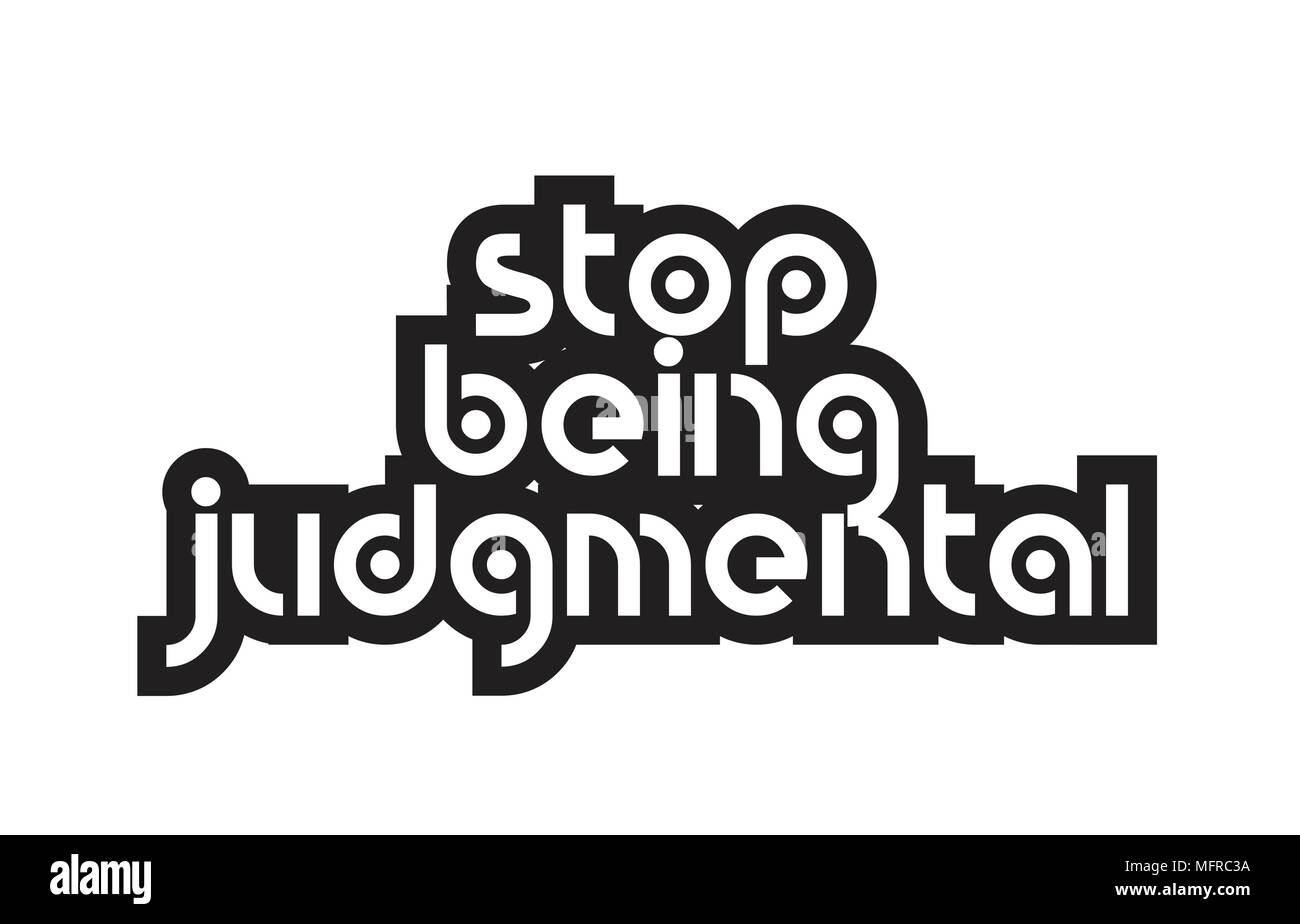 Judgmental vector vectors hi-res stock photography and images - Alamy