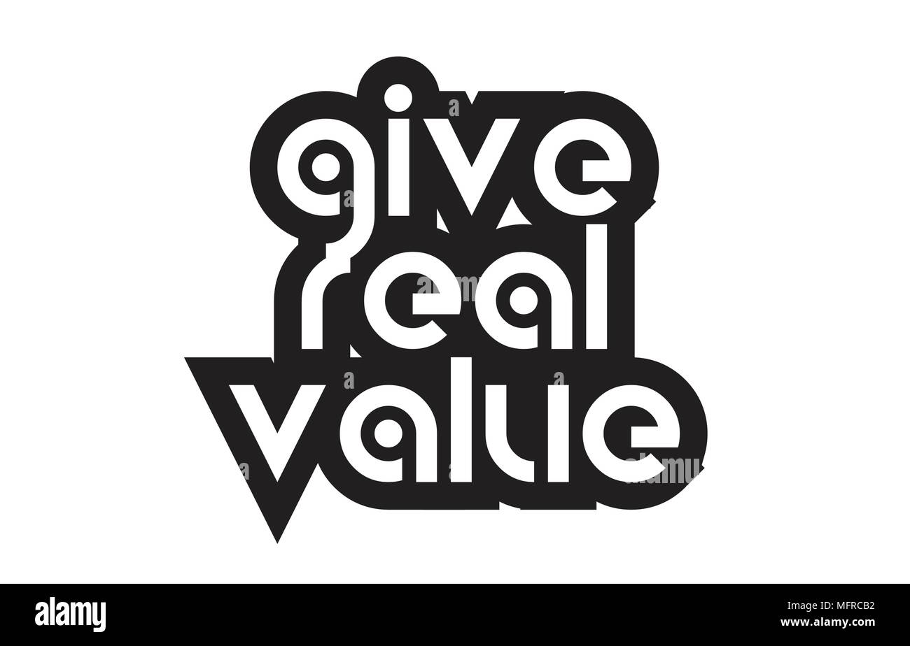 Real value hi-res stock photography and images - Alamy