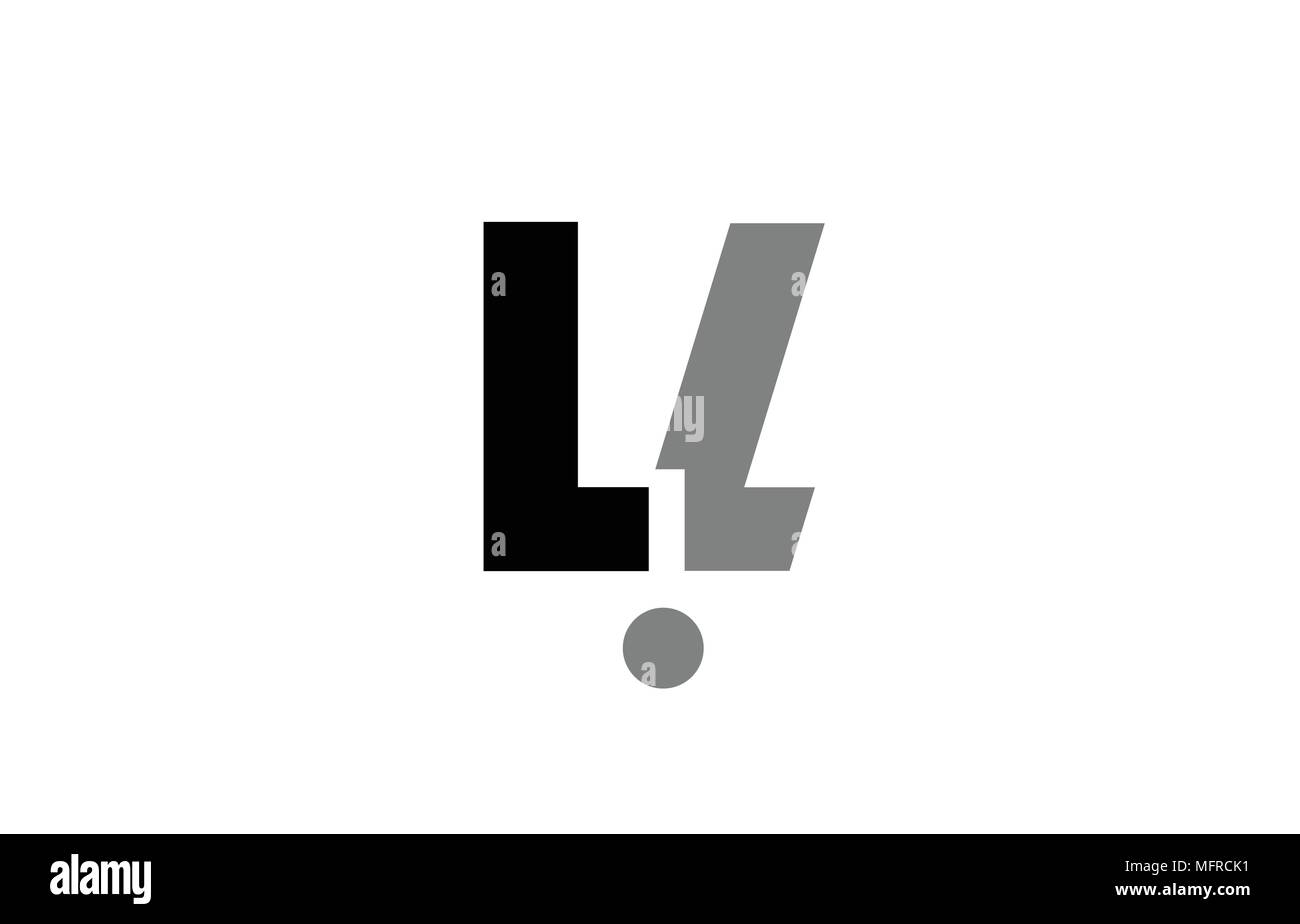 creative logo icon combination of alphabet letter ll l l in black and ...