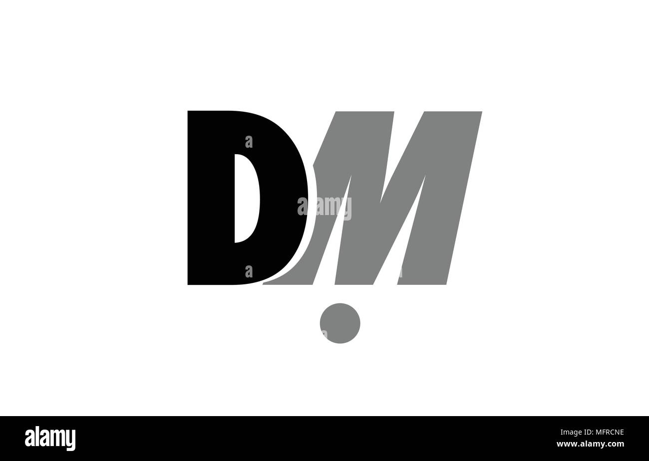 Letter dm Stock Vector Images - Alamy