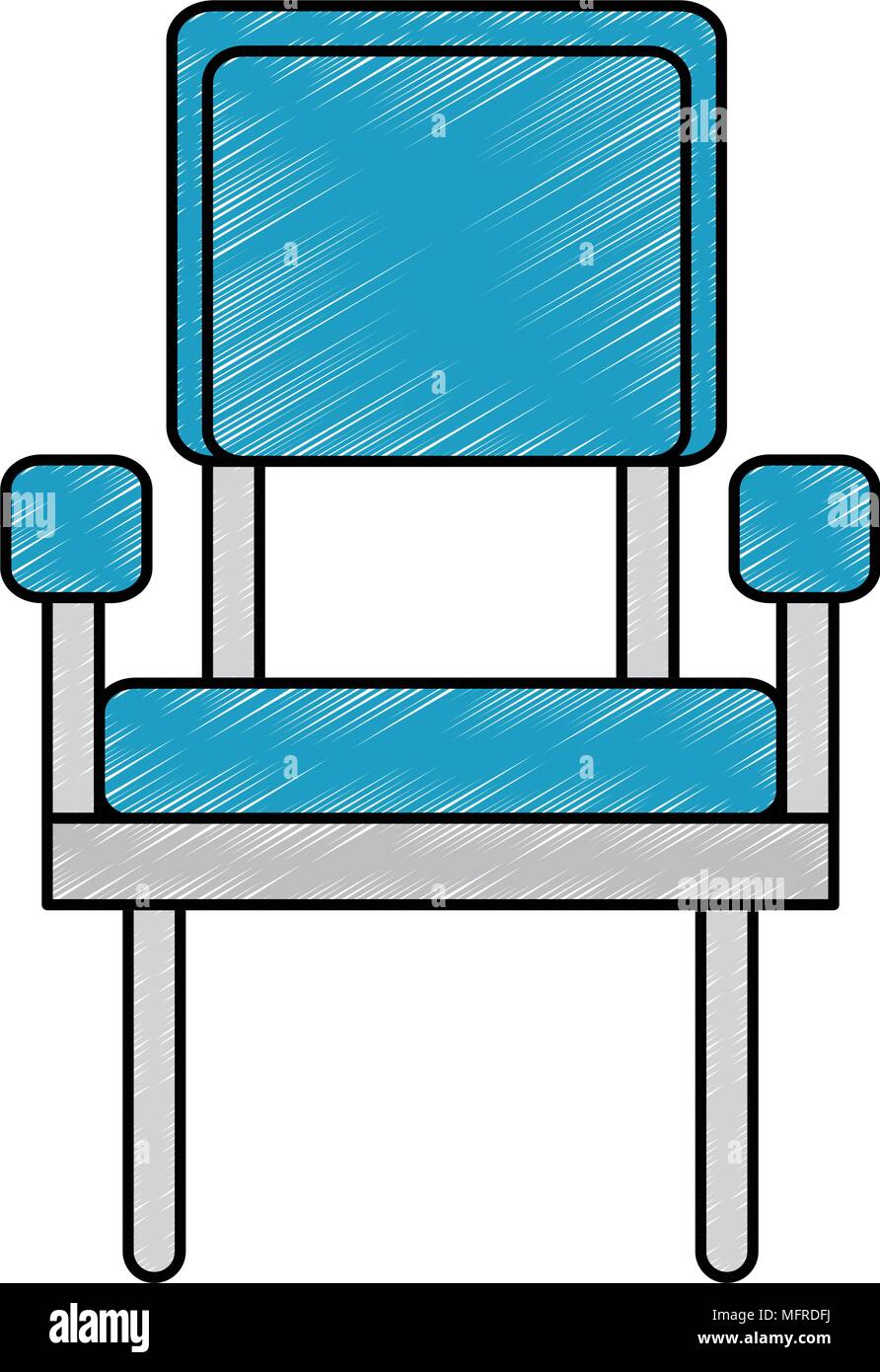 waiting room chairs icon vector illustration design Stock Vector Image ...