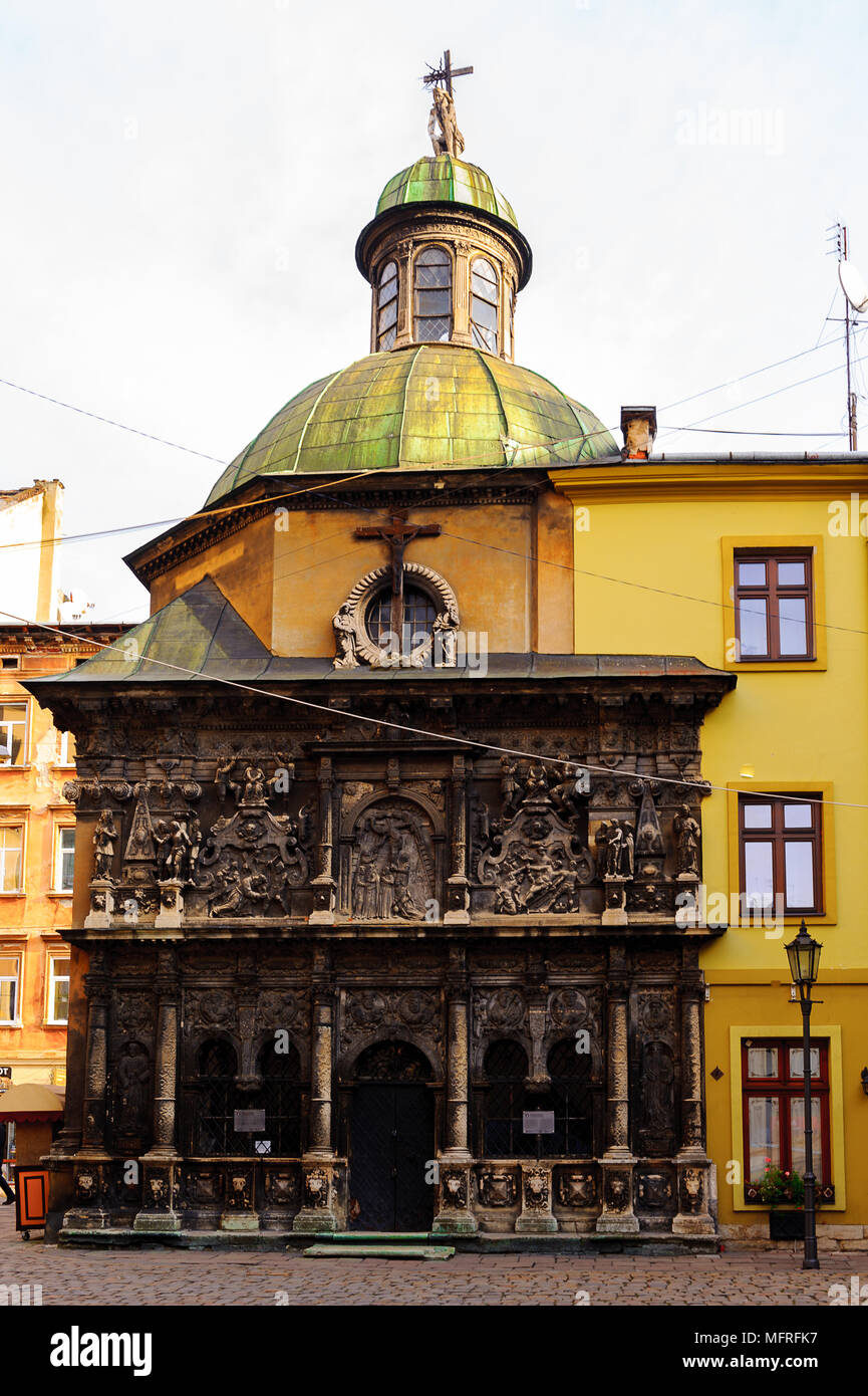 Chapel of the Boim family, Historic Centre of Lviv, Ukraine. UNESCO ...