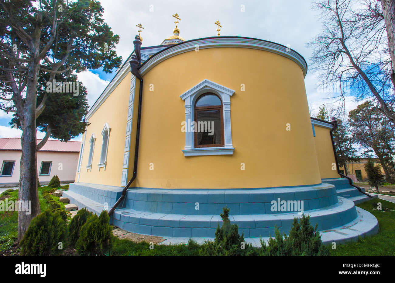 Religious town in Ukraine Stock Photo - Alamy