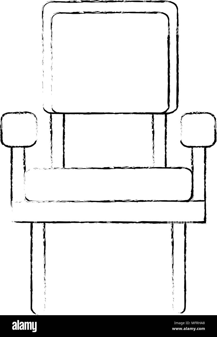 waiting room chairs icon vector illustration design Stock Vector Image ...