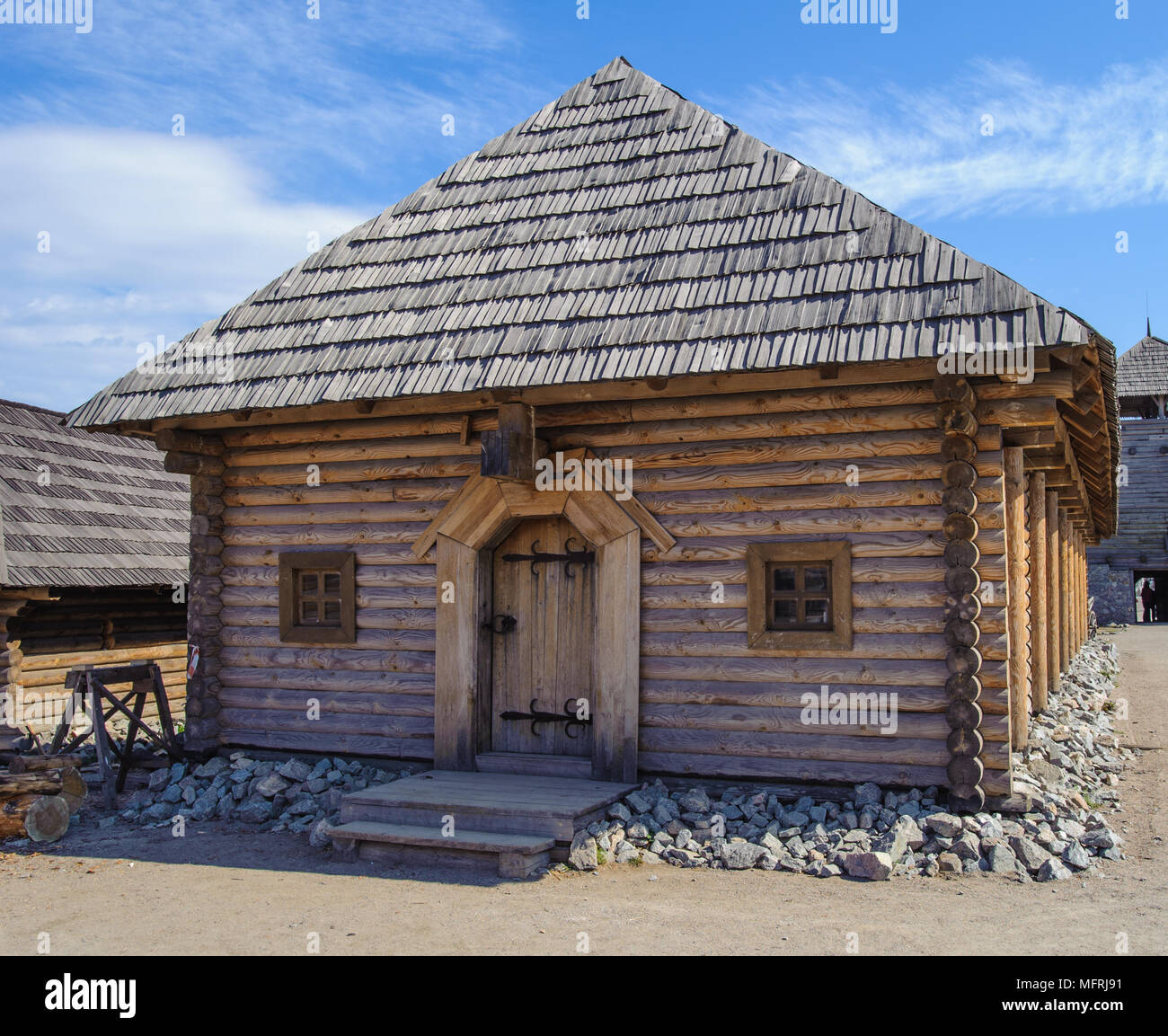 Ancient historical cossacks house Stock Photo - Alamy