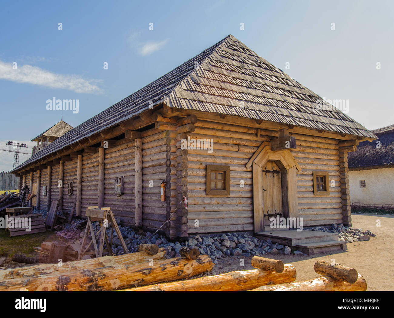 Traditional ukrainian cossack house hi-res stock photography and images ...