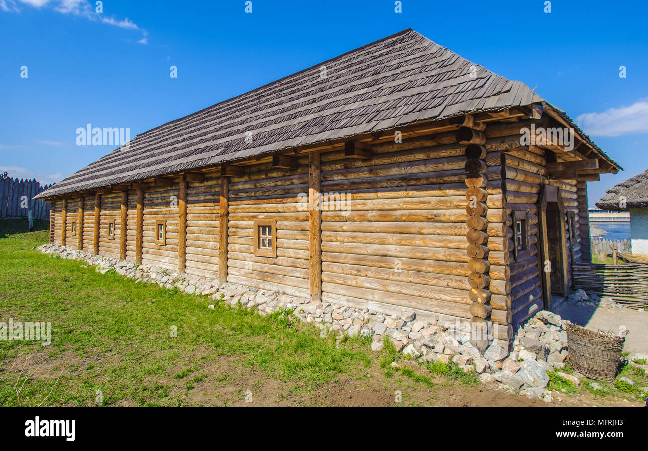 Small house where the cossacks lived Stock Photo - Alamy