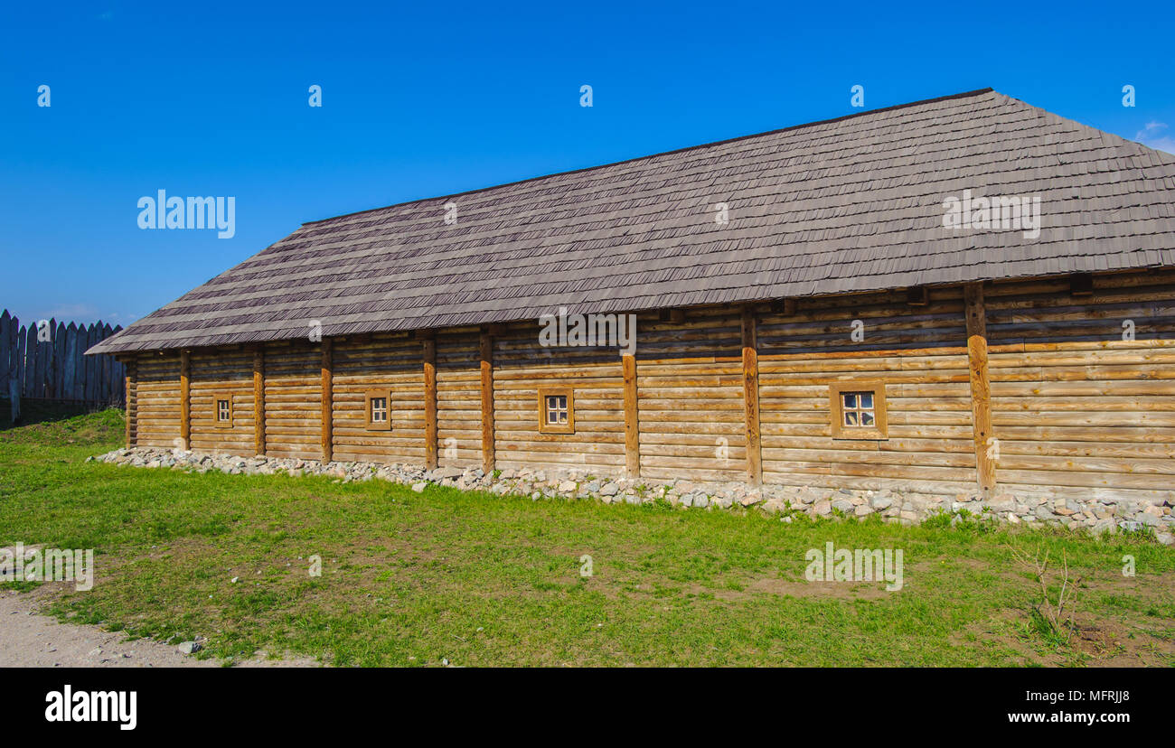 Small house where the cossacks lived Stock Photo - Alamy