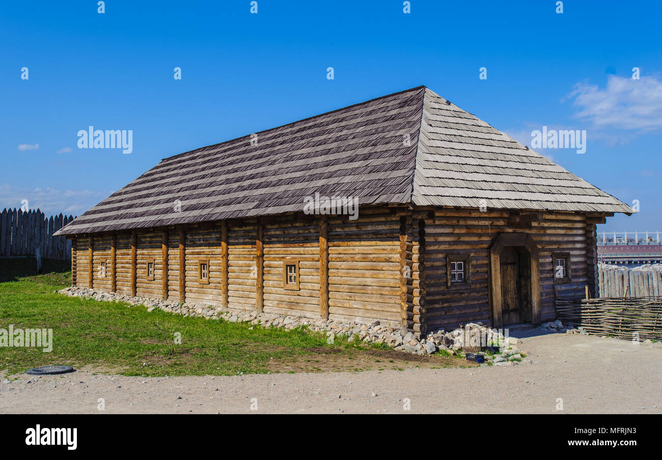 Old cossacks house Stock Photo - Alamy
