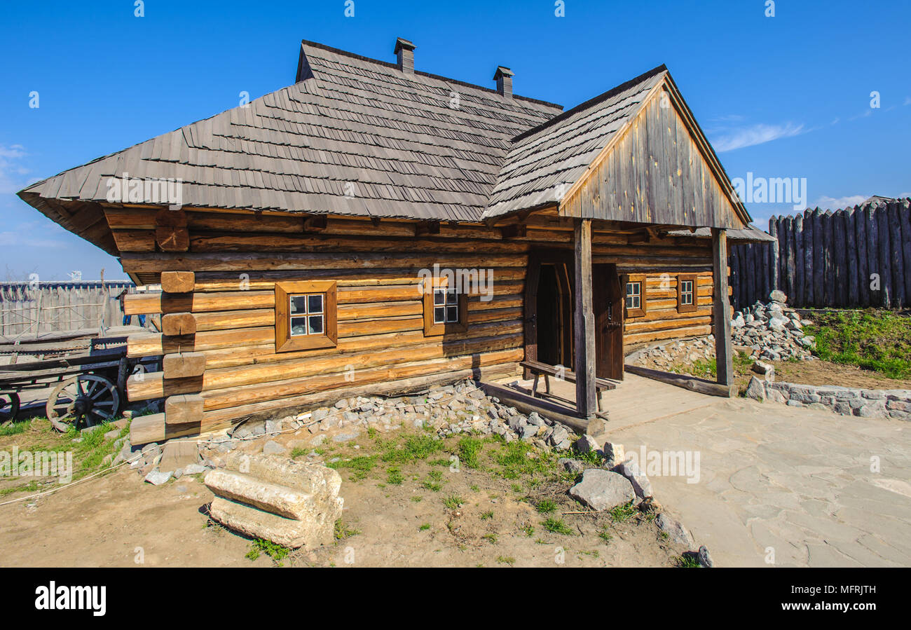 Old cossacks house Stock Photo - Alamy