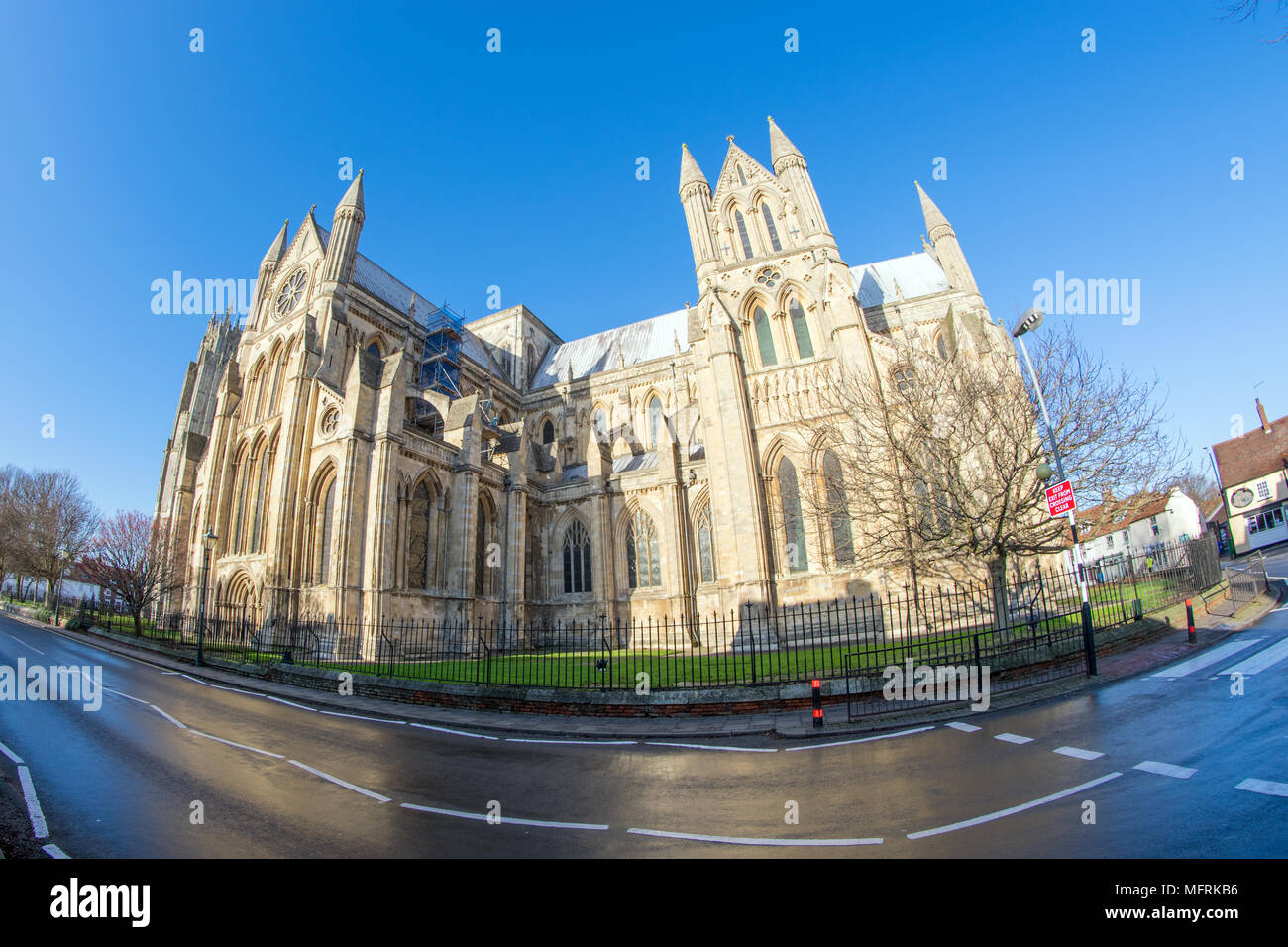 Beverley Minster - Britain's Largest Parish Church Stock Photo - Alamy
