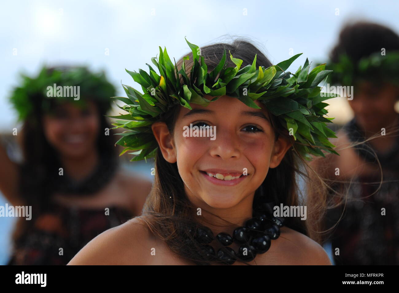 Hula girl hi-res stock photography and images - Alamy