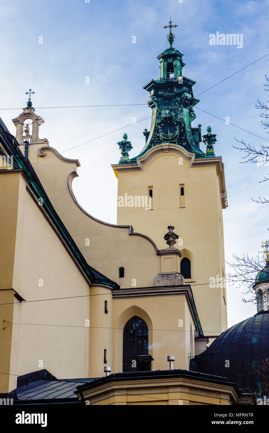 Church of the Historic Centre of Lviv, Ukraine. UNESCO World Heritage ...